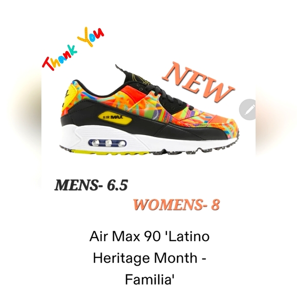 Nike | Shoes | M65 Air Max 9 Latinoheritage Month Familia | Poshmark
